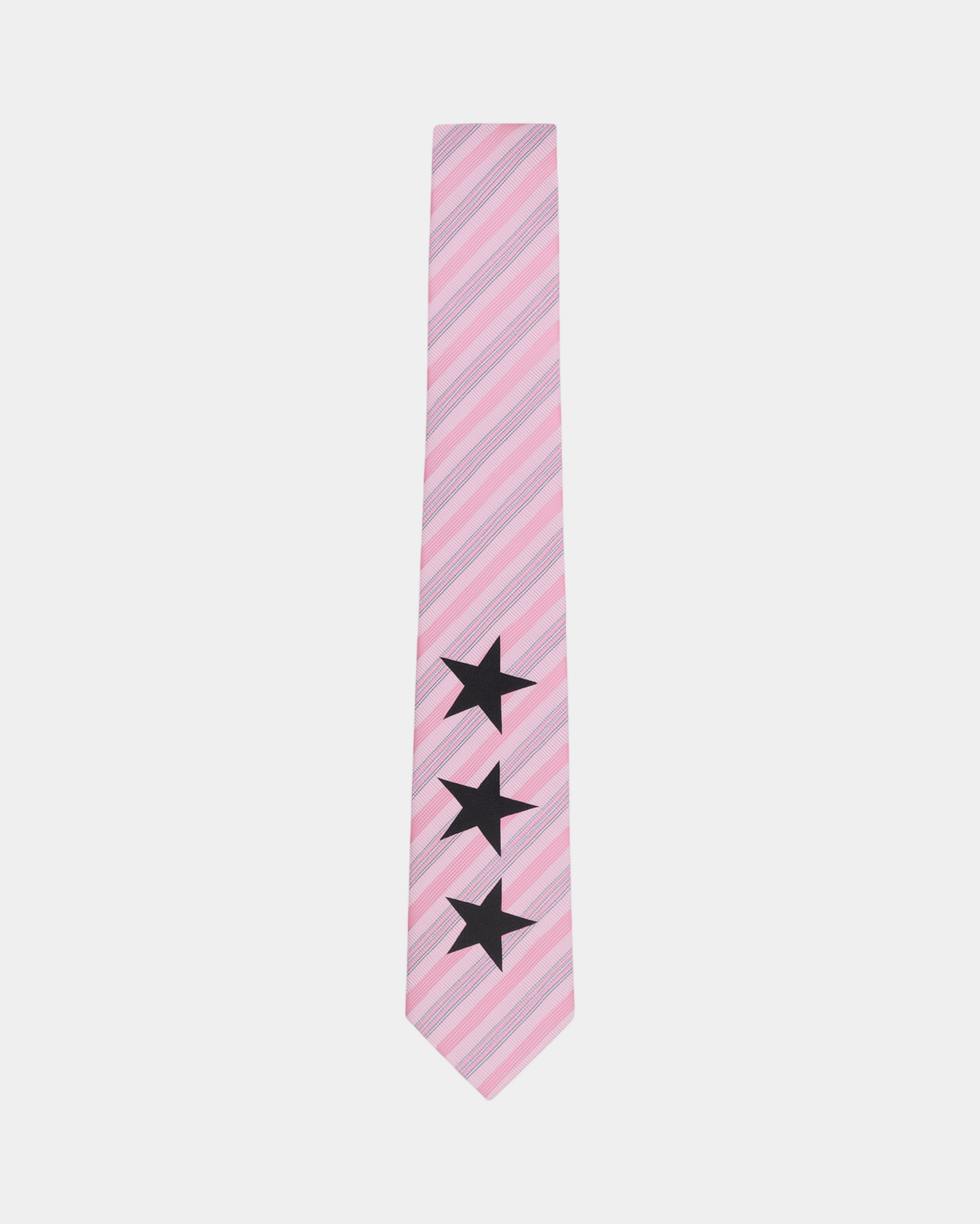 Pink Sigil Stars Tie